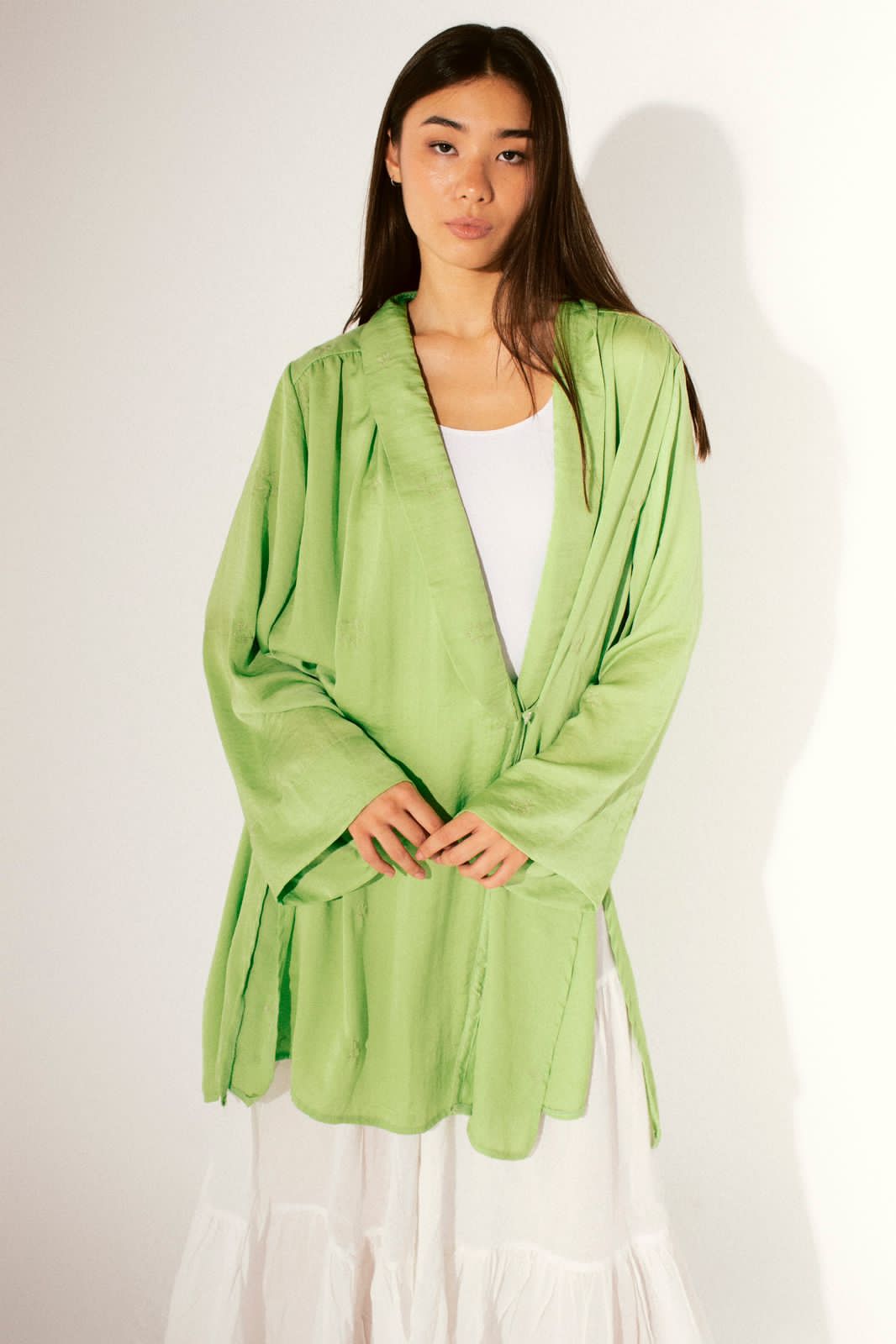 Starlight Top in Lime Green – HOOR