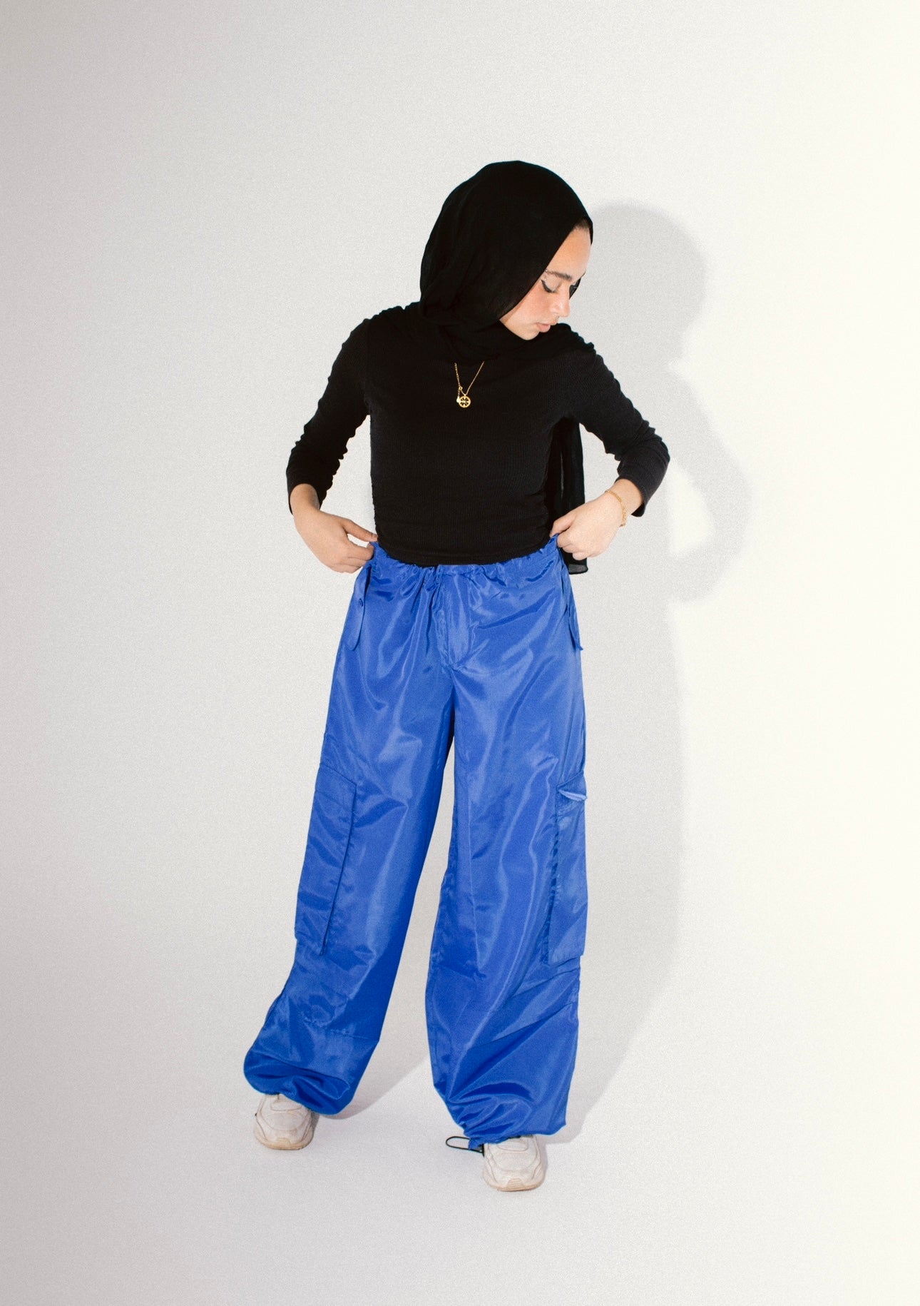 Chute Pants in Blue – HOOR
